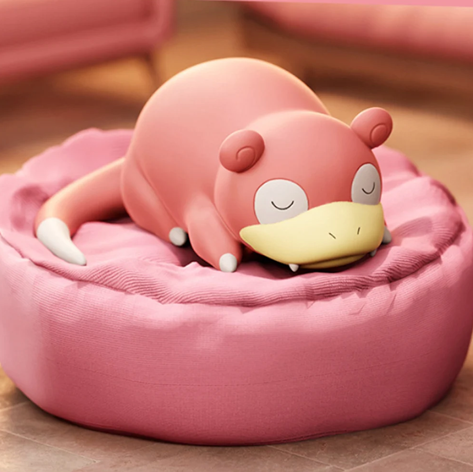 Pokemon Sleeping Slowpoke Bean Bag Figure | My Site